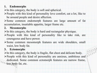 Personality theories and its effect on ob | PPTX