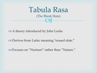 Personality theory | PPT