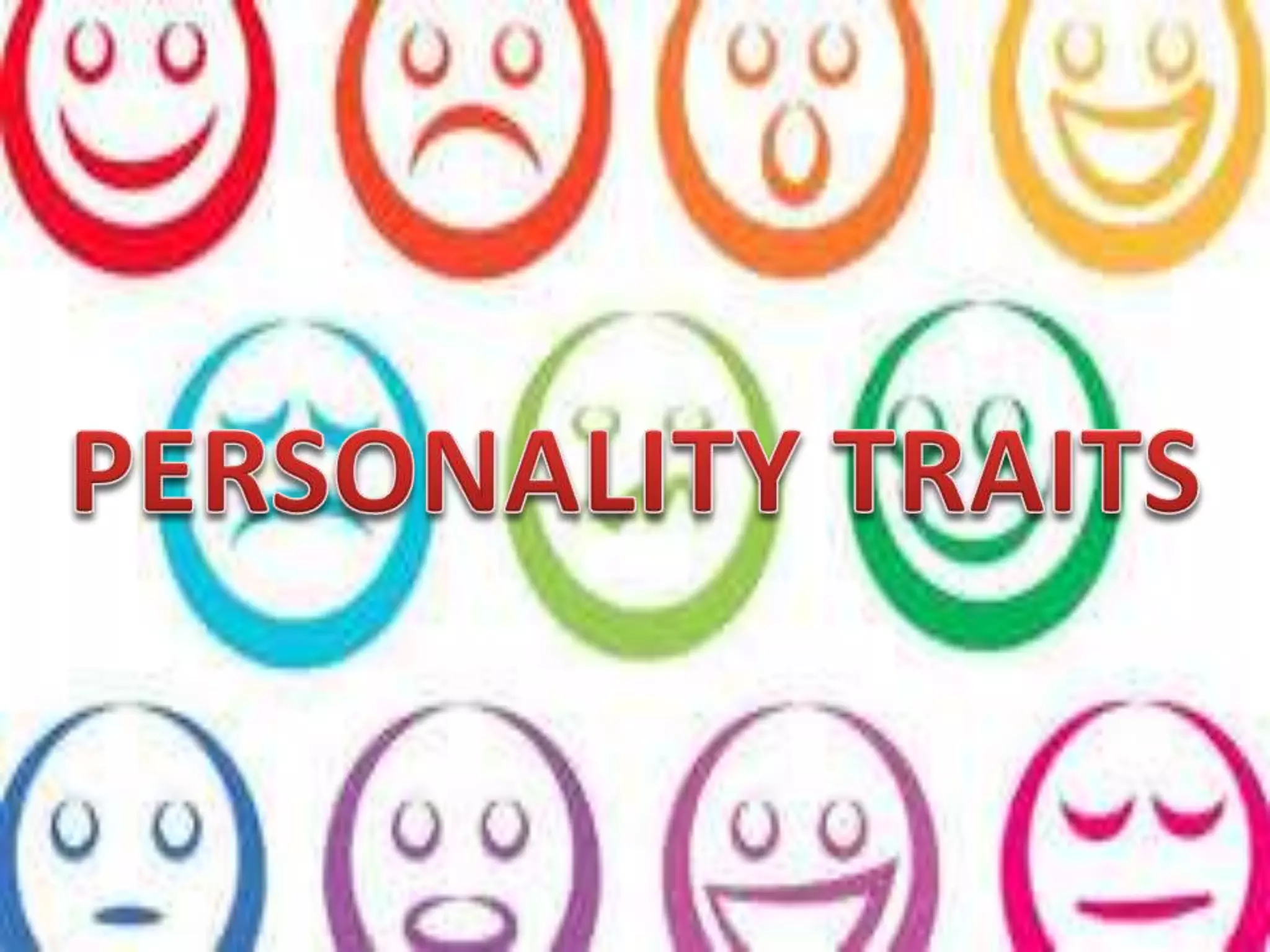 Personality Traits | PPTX