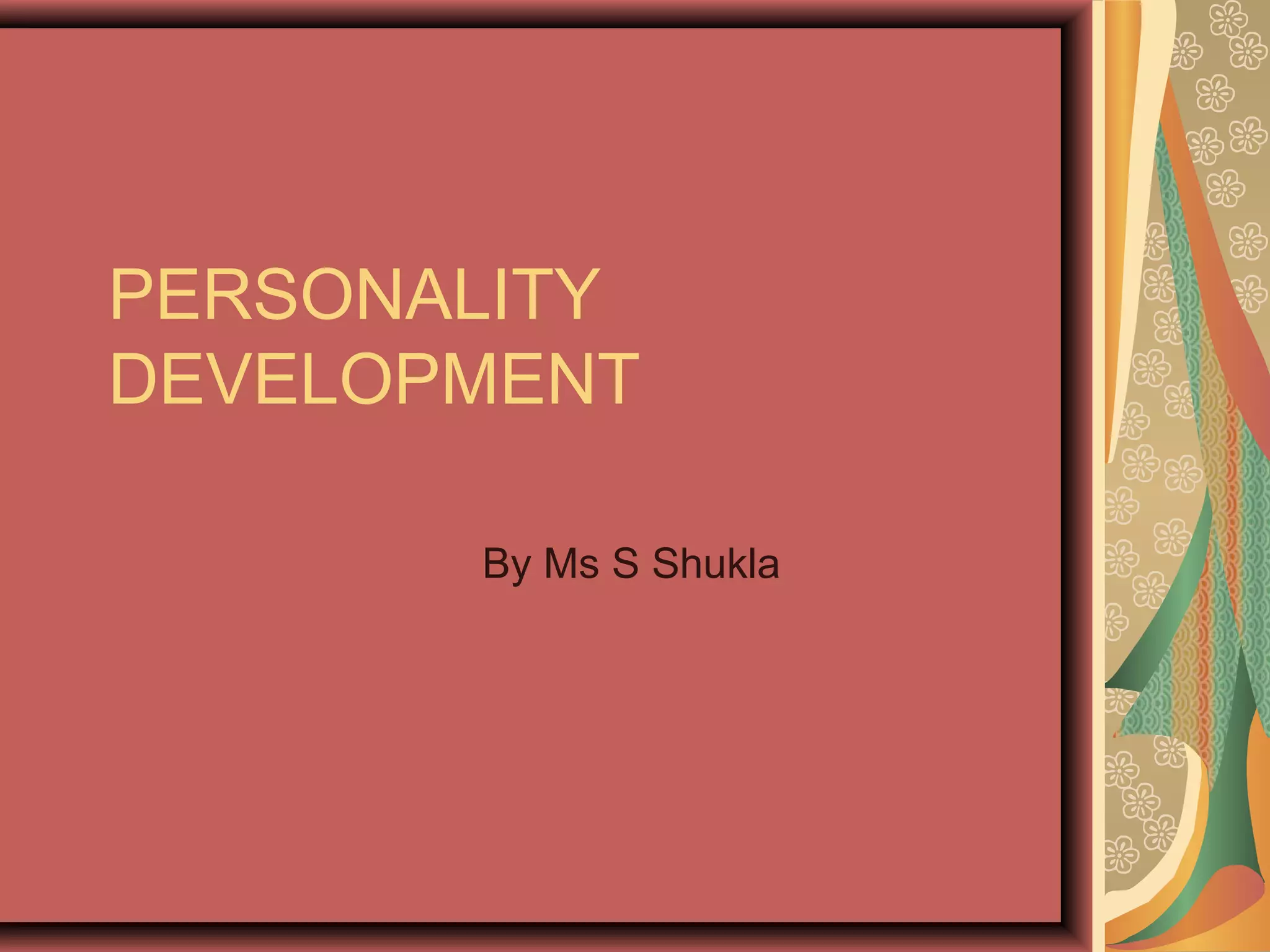 Personality Types | PPT