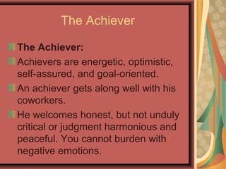 Personality Types | PPT