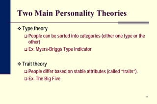 Personality Types | PDF