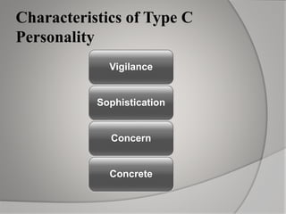 Type A, B & C Personalities | PPTX