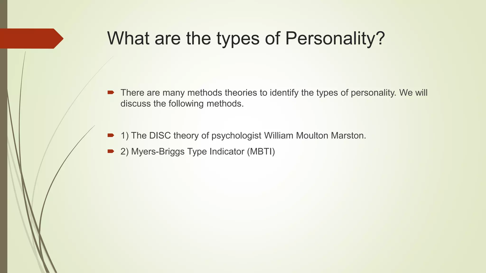 Personality types | PPT