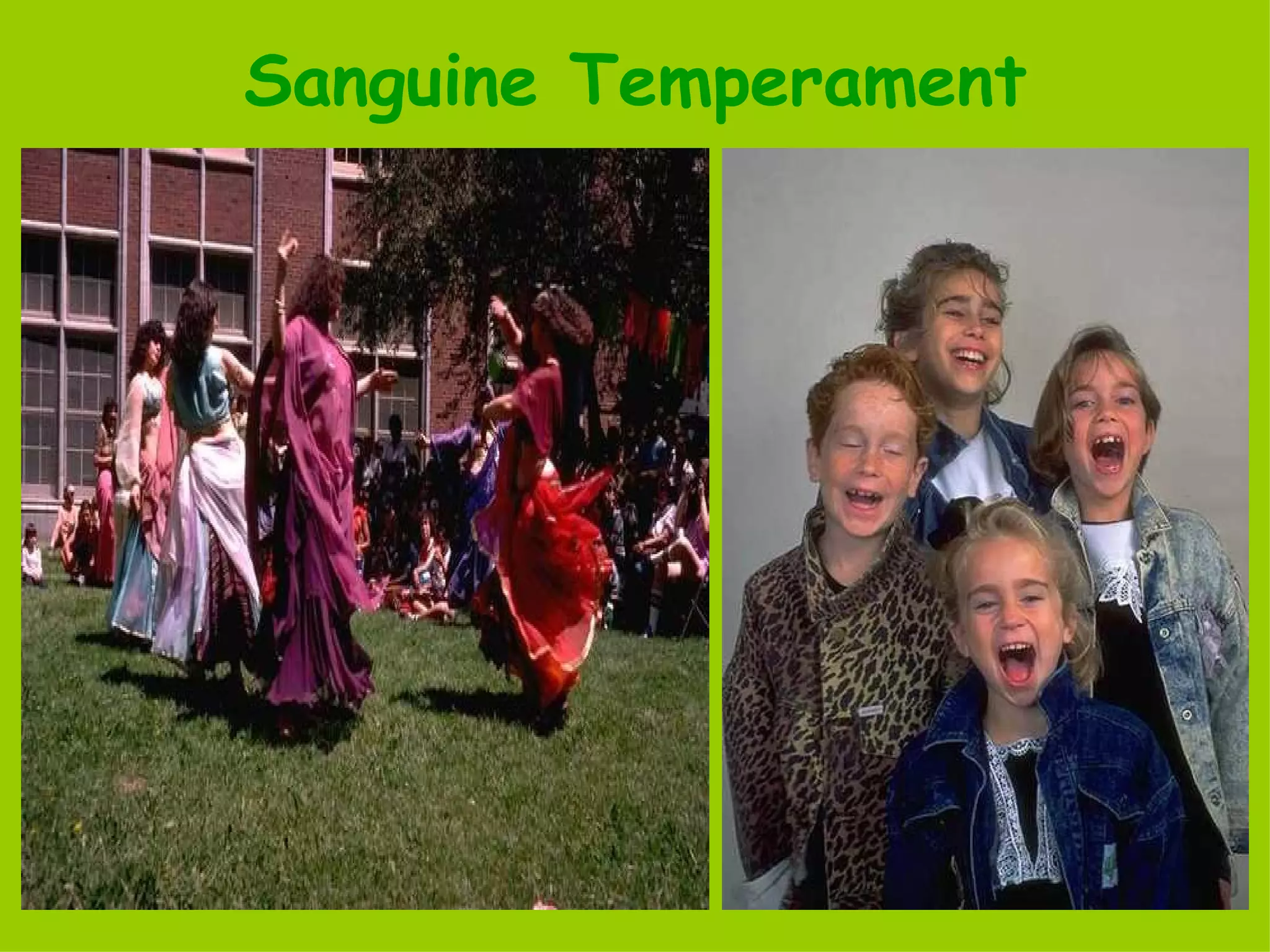 Personality types temperament types | PPT