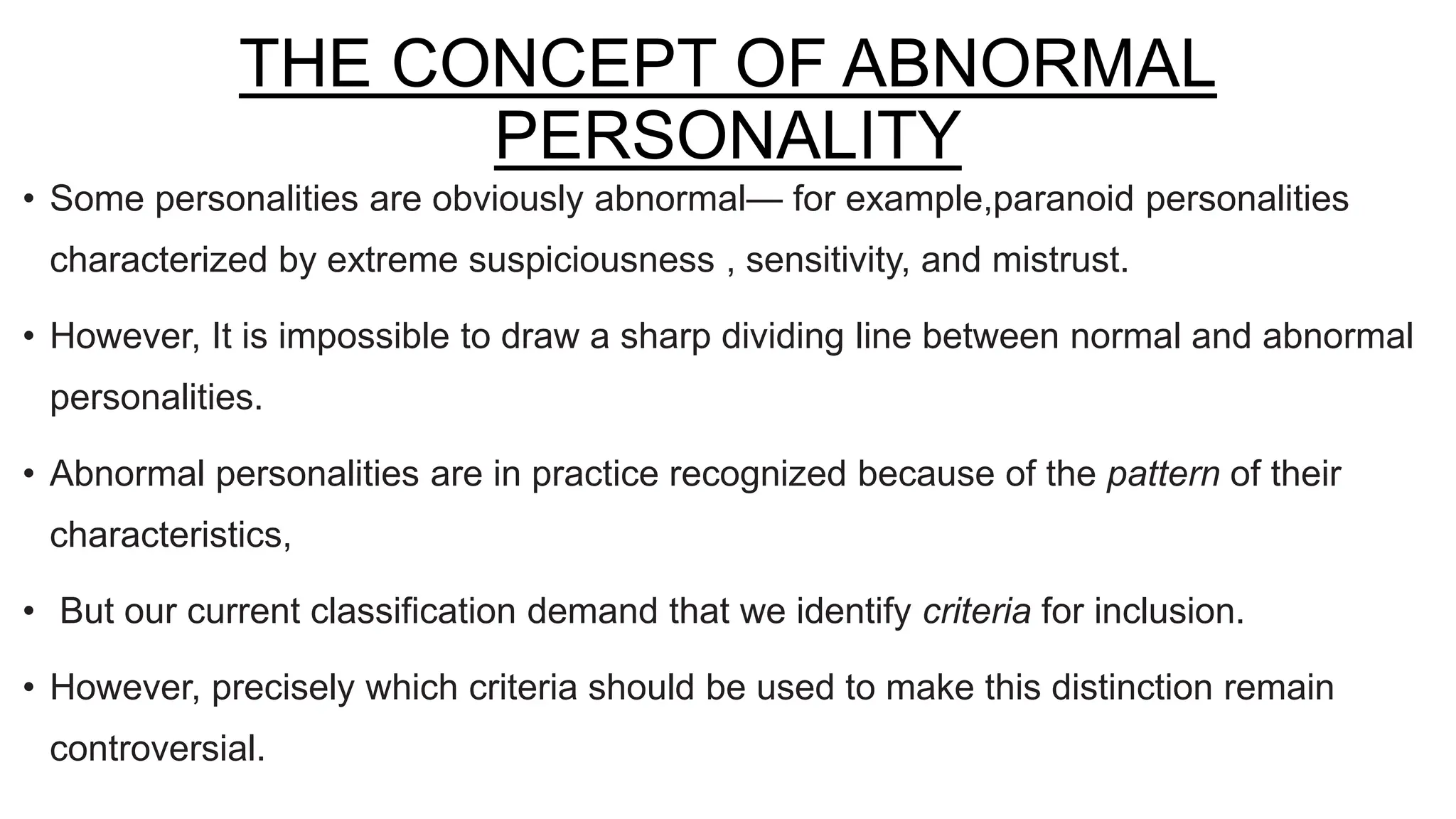 types of personality as per by Abhi.pptx | Mental Health | Diseases and ...