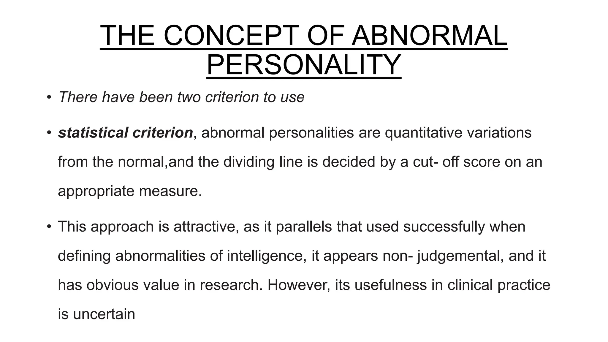 types of personality as per by Abhi.pptx | Mental Health | Diseases and ...