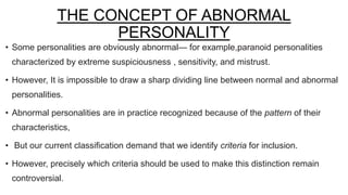 types of personality as per by Abhi.pptx | Mental Health | Diseases and ...