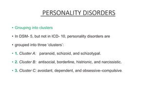 types of personality as per by Abhi.pptx | Mental Health | Diseases and ...
