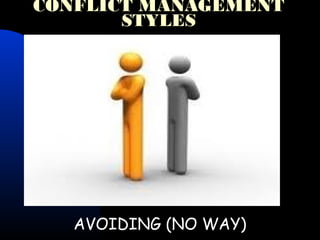 Personality types and styles of conflict management | PPT