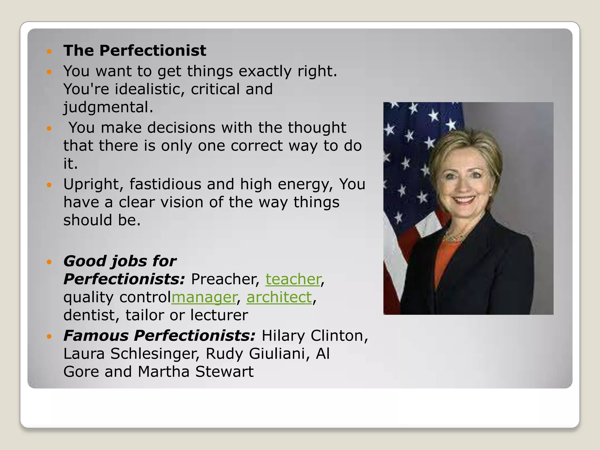 Personality types at work | PPT