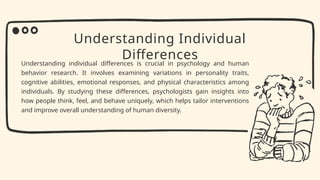 Personality Types: Understanding Human Behavior & Traits | PPTX