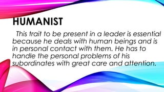 Personality Types of a Leader | PPT | Executive Leadership & Management ...