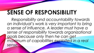Personality Types of a Leader | PPT | Executive Leadership & Management ...