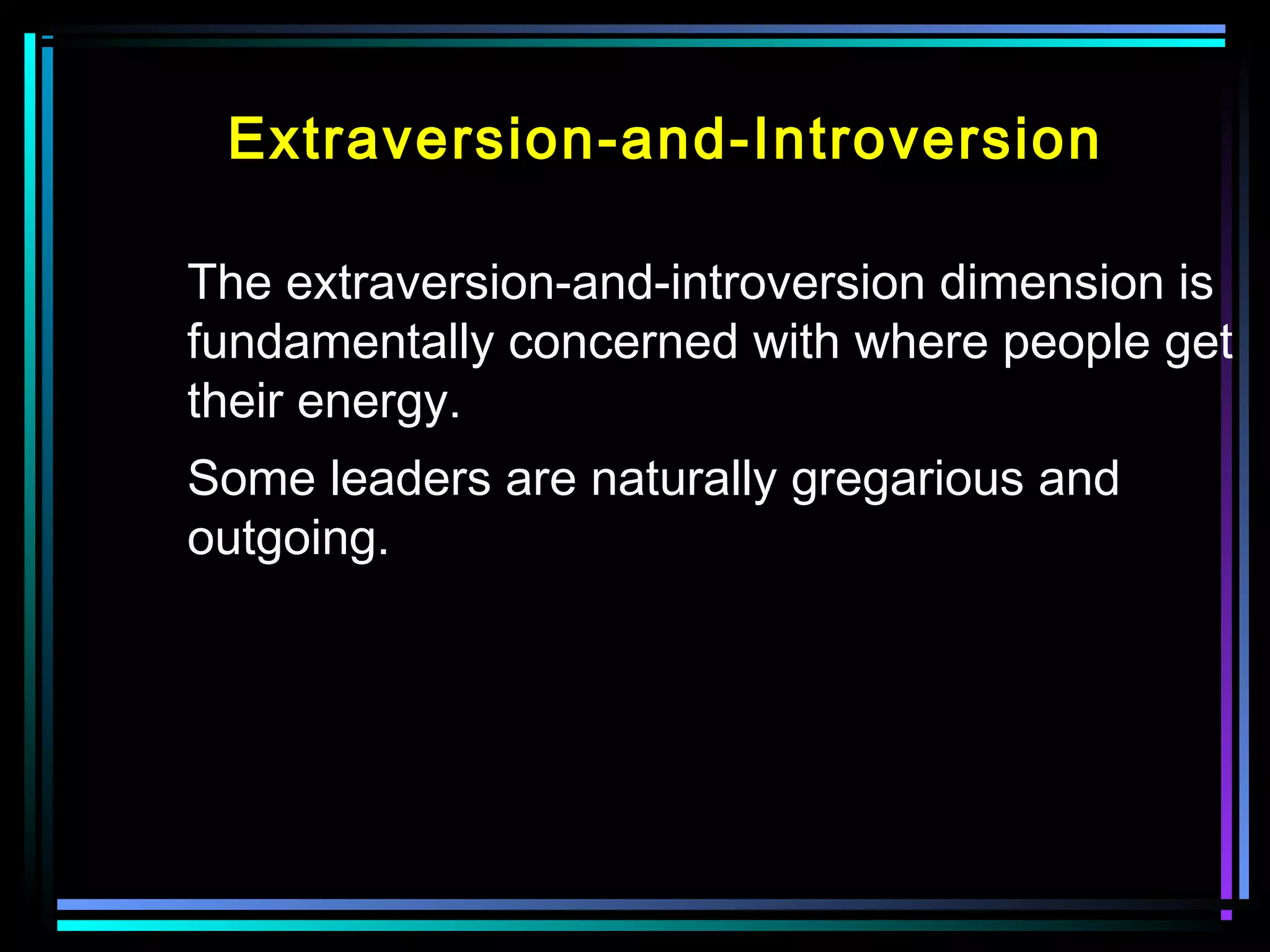 Personality, values, and attitudes | PPT