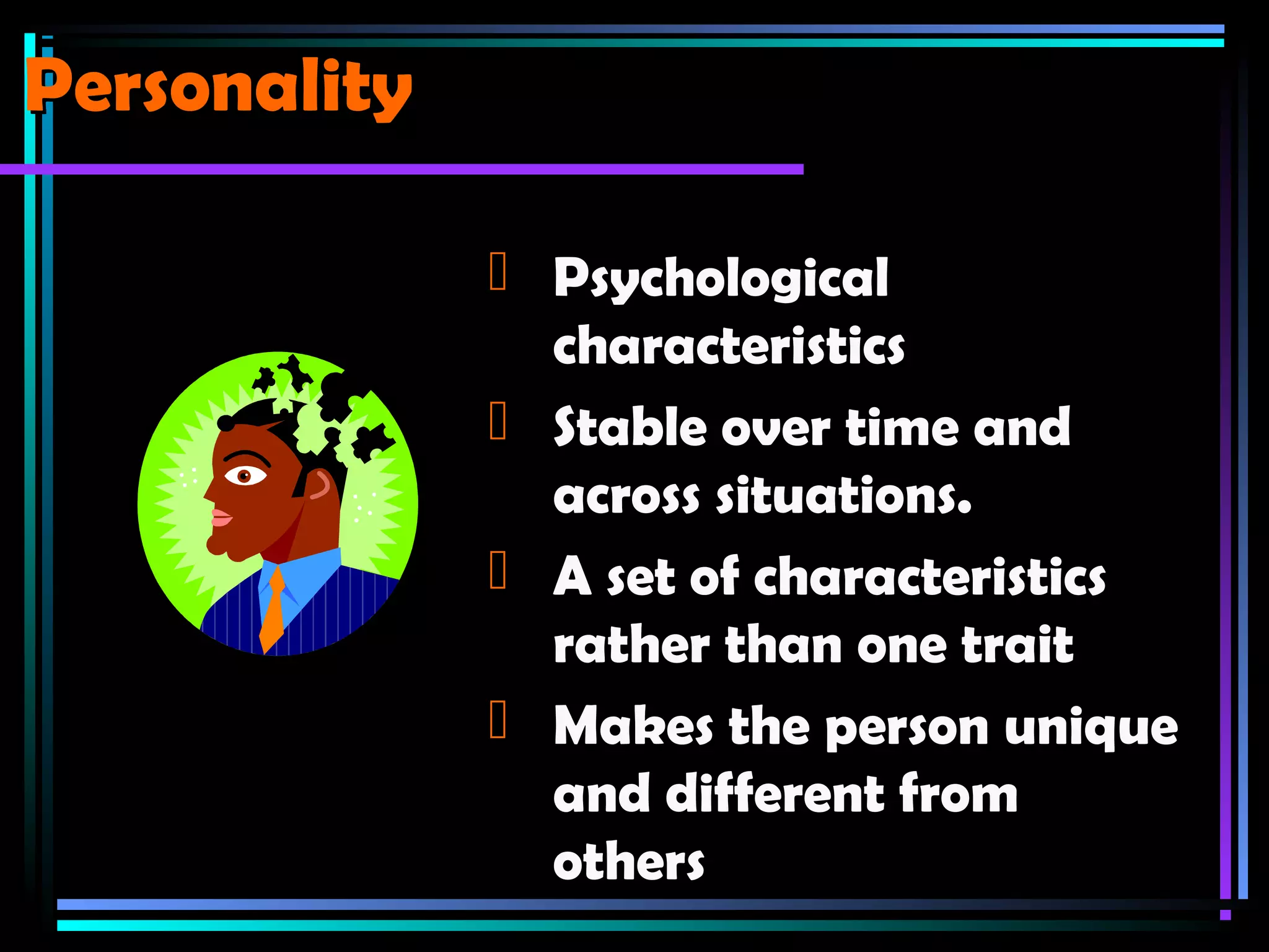 Personality, values, and attitudes | PPT