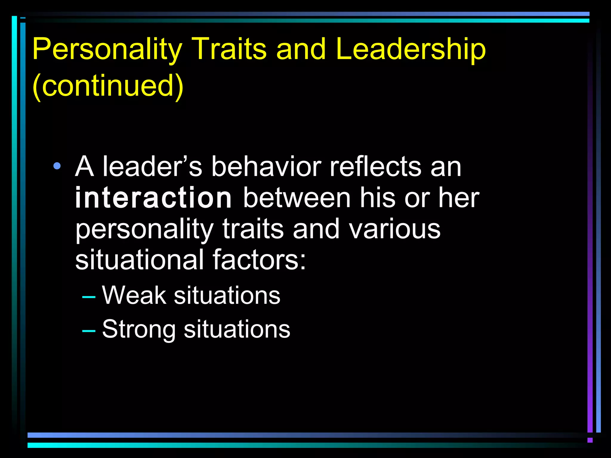 Personality, values, and attitudes | PPT