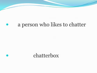 Personality words | PPTX