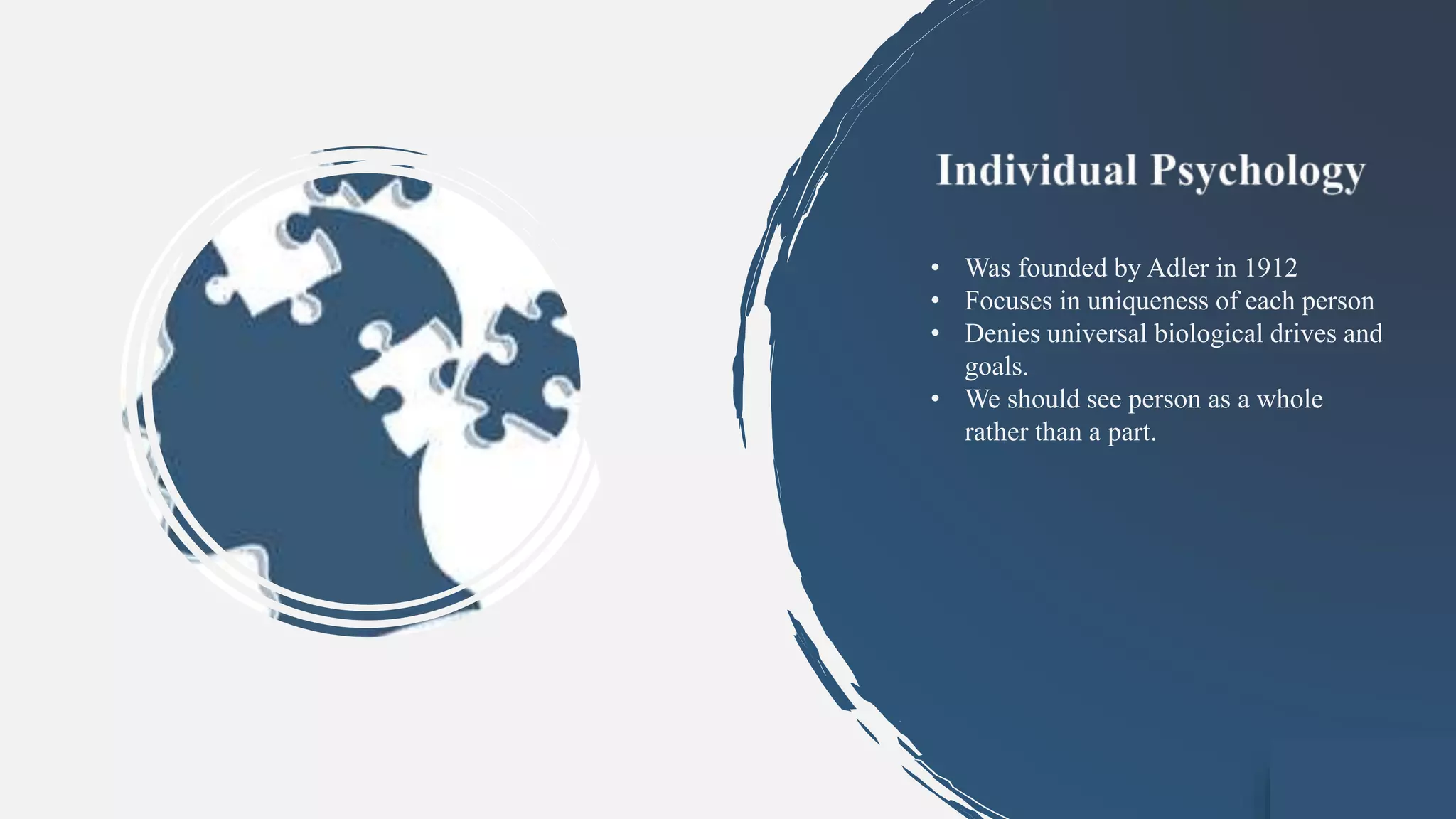 Alfred Adler Individual Psychology | PPTX