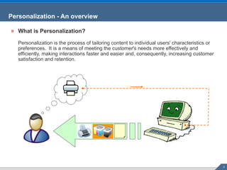 Personalization vs. Customization - Comparative Study | PPT | Internet ...