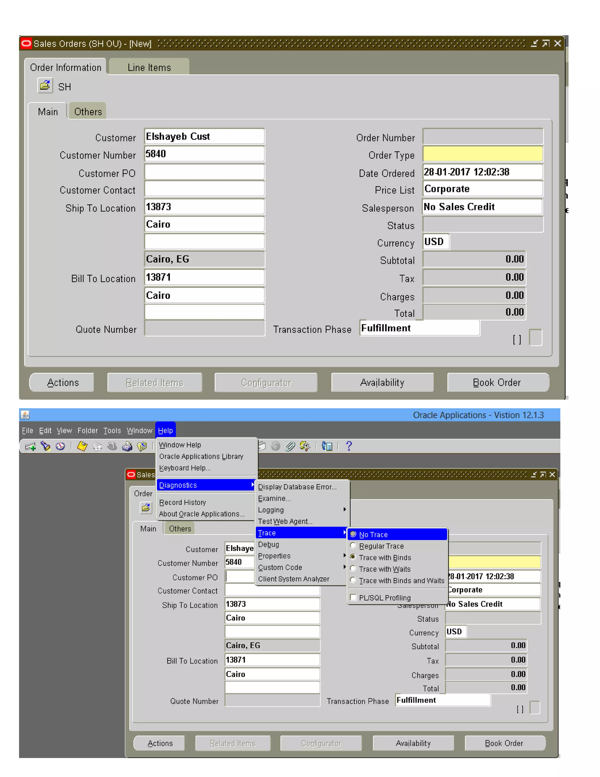Personalization To Restrict Values In Customer Name And Number Lov In