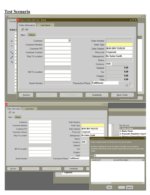 Personalization To Restrict Values In Customer Name And Number Lov In