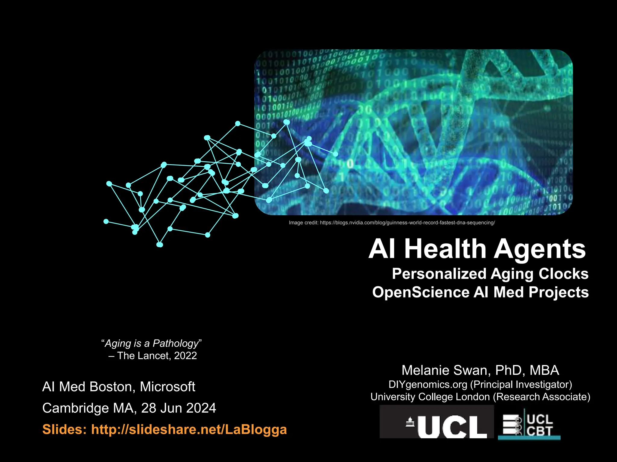 Personalized Aging Clocks and OpenScience AI Med Projectsppt | PPT