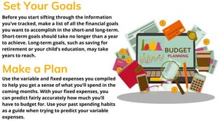 Personalized Budget Planner | Master Your Money | PPTX