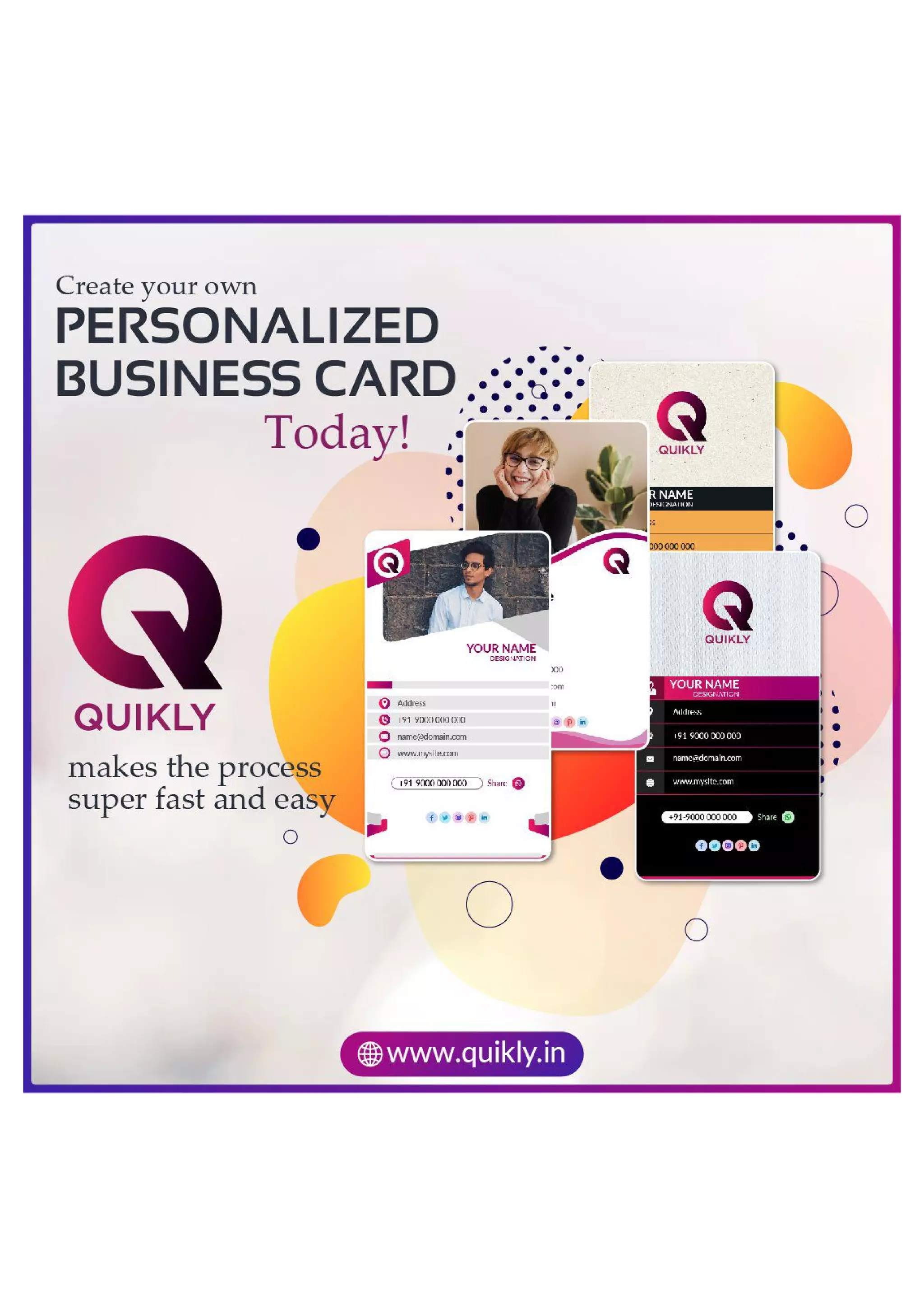 Personalized business card | PDF