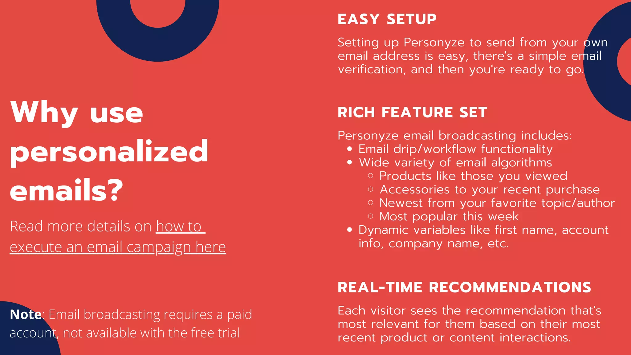 Personalized Emails in Personyze | PDF