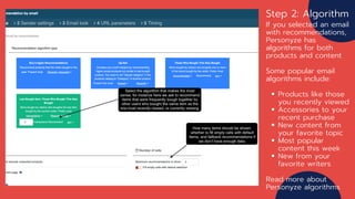 Personalized Emails in Personyze | PDF