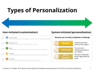 Personalized Gameful Design | PPT
