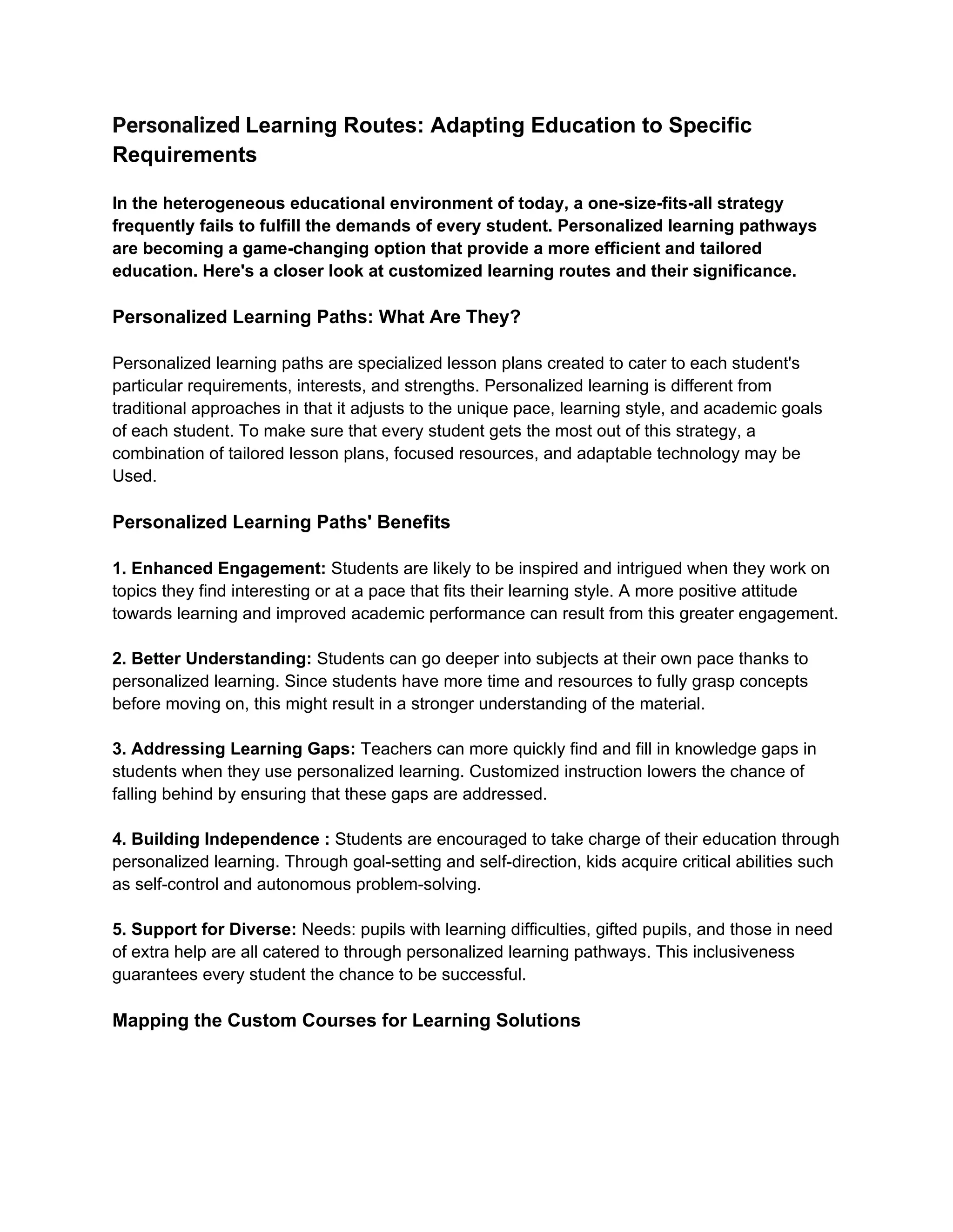 Personalized Learning Routes_ Adapting Education to Specific ...