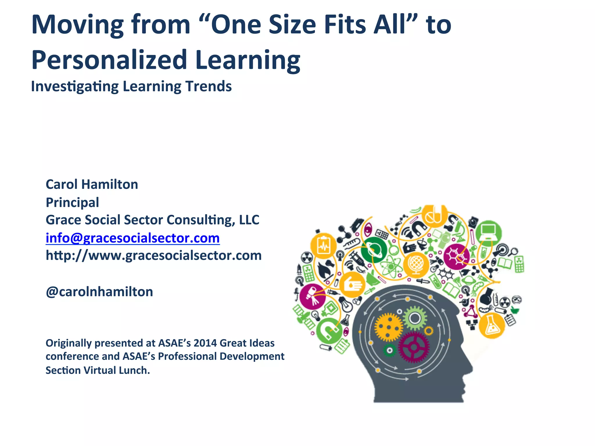 Personalized learning: overview with association examples | PDF ...