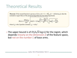 Personalized list recommendation based on multi armed bandit algorithms ...