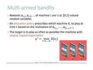 Personalized list recommendation based on multi armed bandit algorithms | PPT