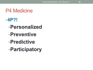 Personalized Medicine | PPTX