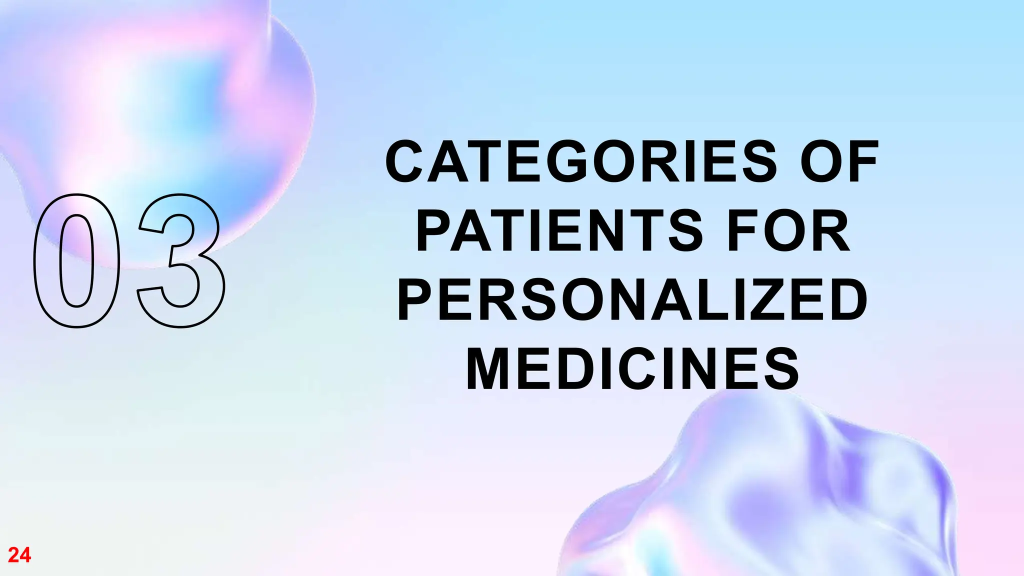 Personalized medicine and customized drug delivery system | PPTX