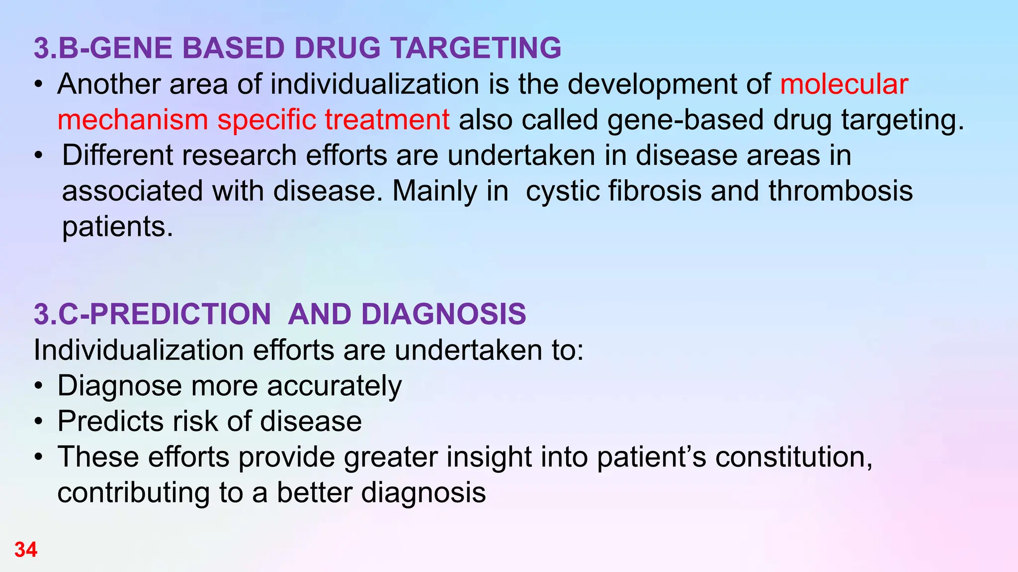 Personalized medicine and customized drug delivery system | PPTX