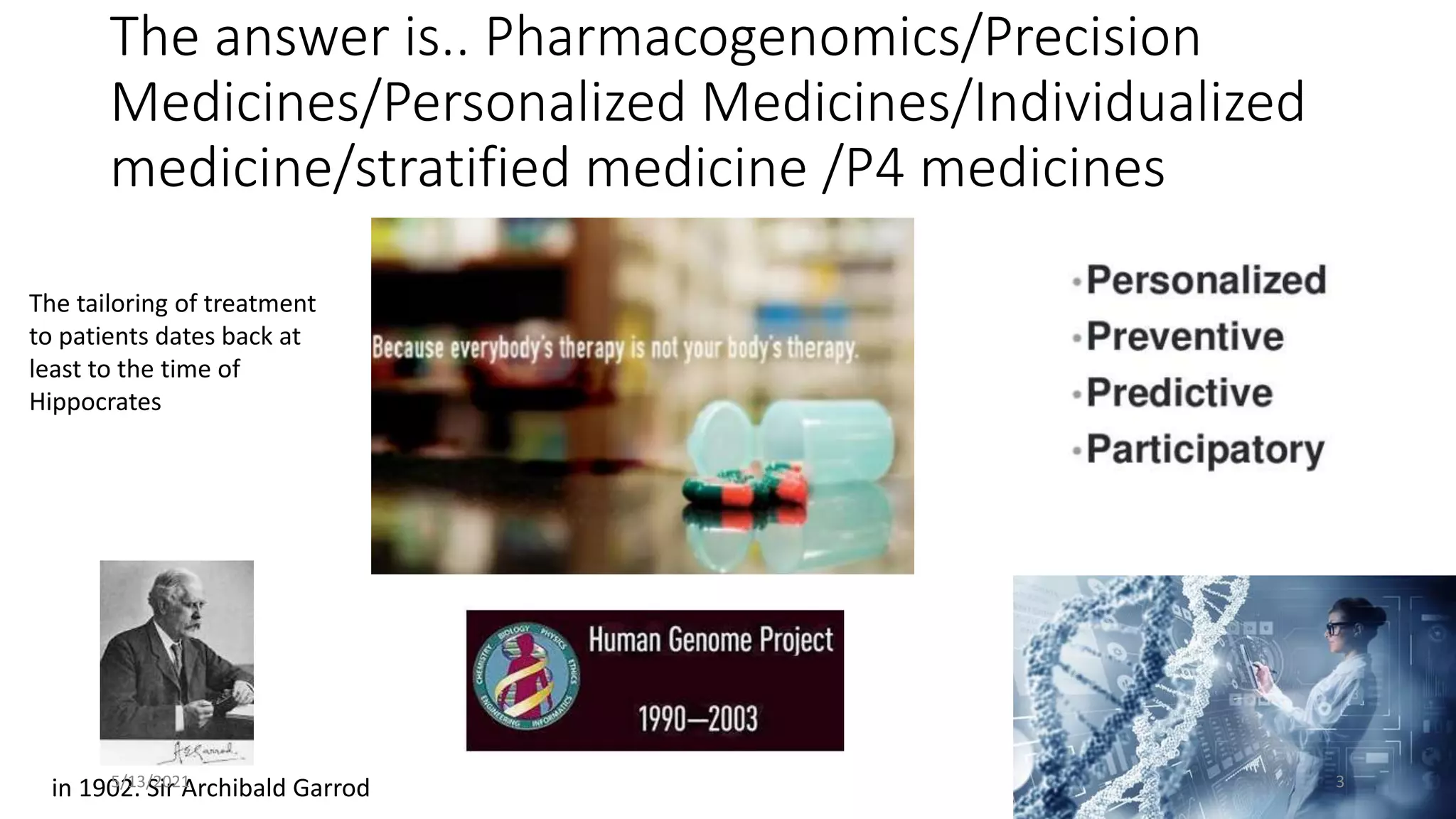 Personalized medicines | PPT