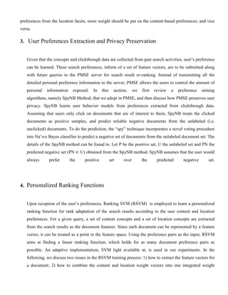 JAVA 2013 IEEE DATAMINING PROJECT PMSE A Personalized Mobile Search Engine | PDF
