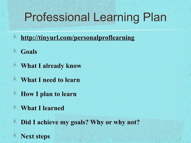 Personalized Professional Learning | PPT