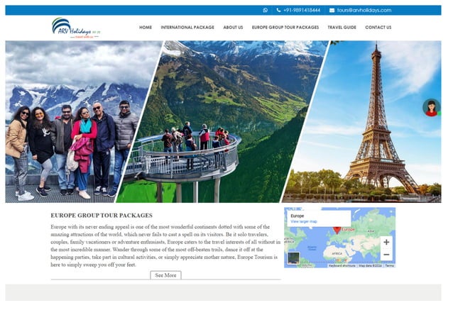 Personalized Tour Package for Europe Group Tour Packages | PPT