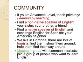 Personal language learning environment (PLLE) | PPTX