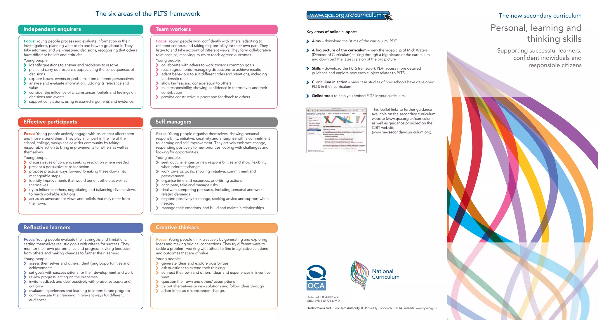 Personal, learning and thinking skills | PPT