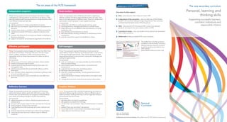 Personal, learning and thinking skills | PPT