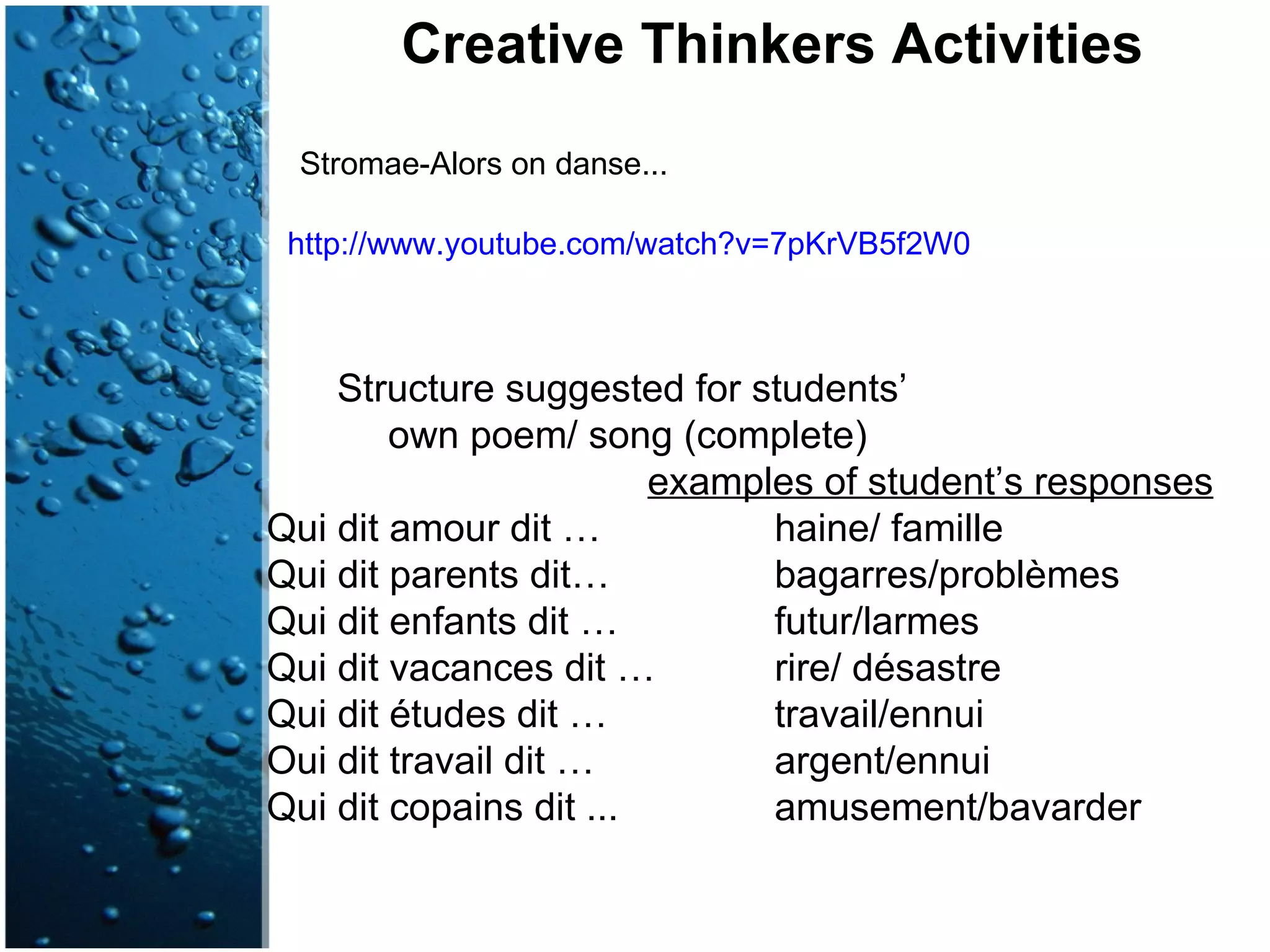 Personal learning and thinking skills in the mfl classroom new | PPT