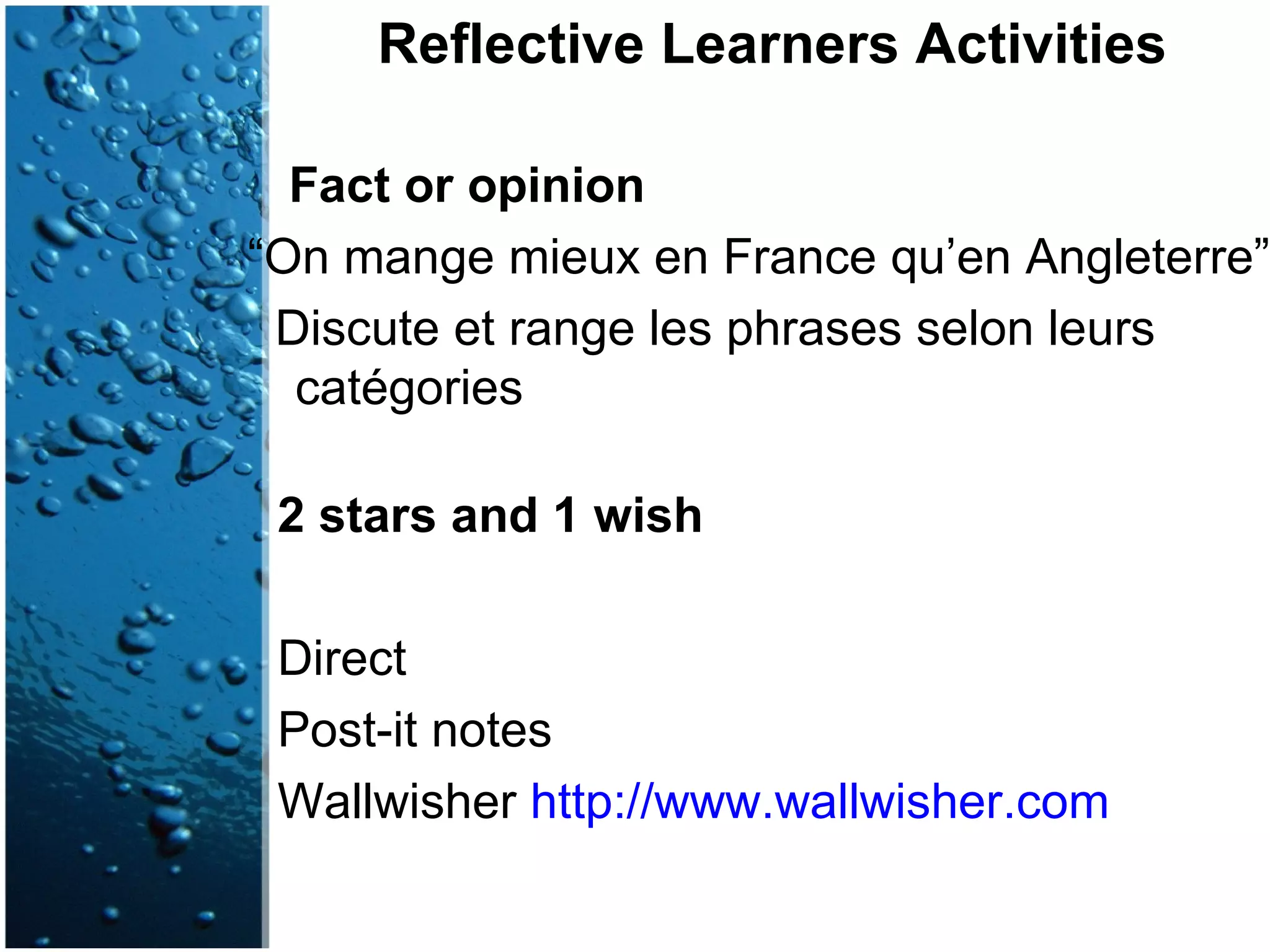 Personal learning and thinking skills in the mfl classroom new | PPT