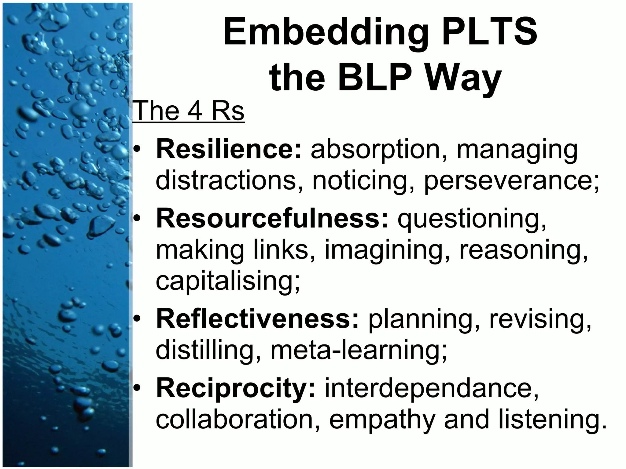 Personal learning and thinking skills in the mfl classroom new | PPT