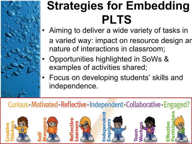 Personal learning and thinking skills in the mfl classroom new | PPT